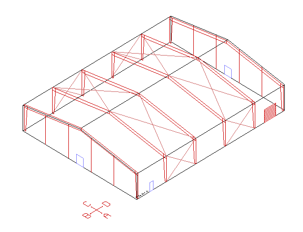 Church Building Steel Framing - LTH Steel Structures