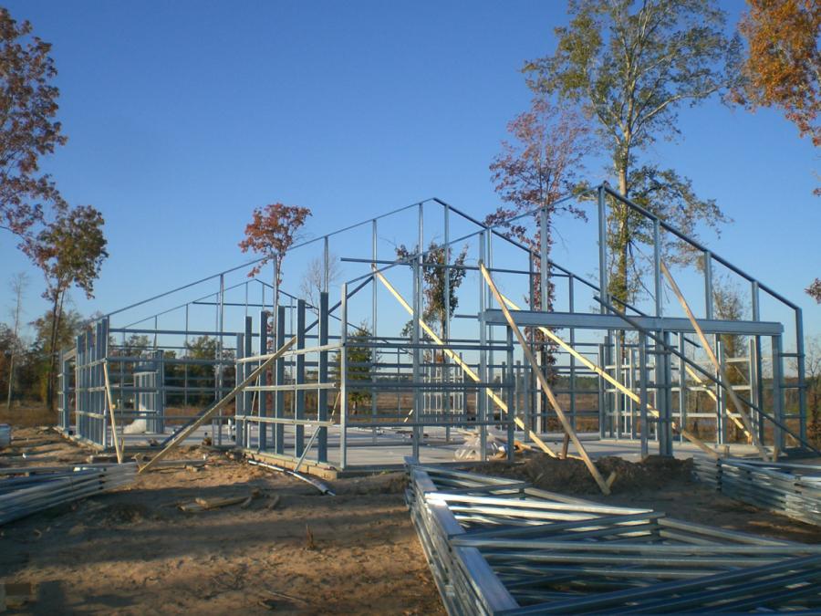 Church Building Steel Framing - LTH Steel Structures
