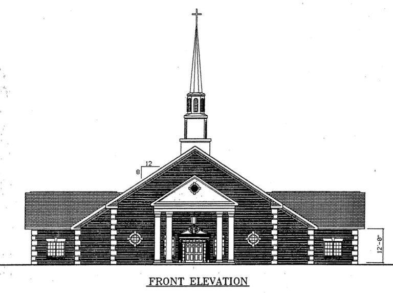 Church Plan #102 - LTH Steel Structures