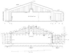 Church Building Steel Framing - LTH Steel Structures