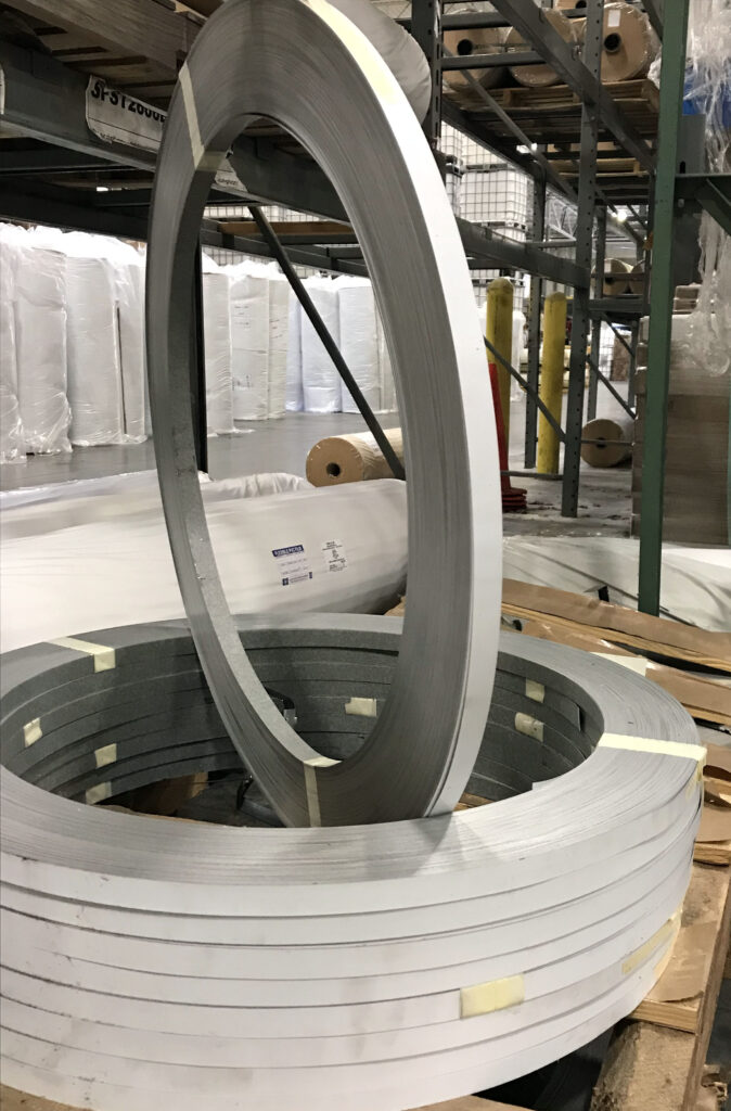 Insulation Support Steel Banding - LTH Steel Structures