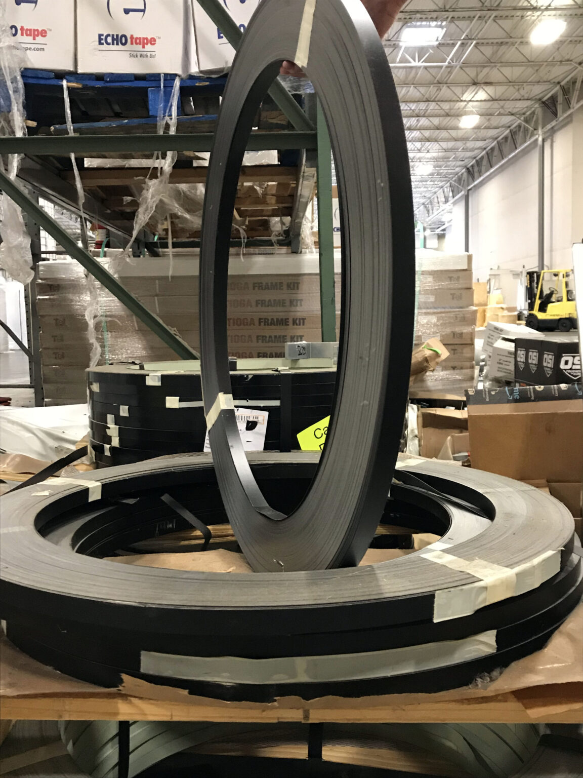 Insulation Support Steel Banding - LTH Steel Structures