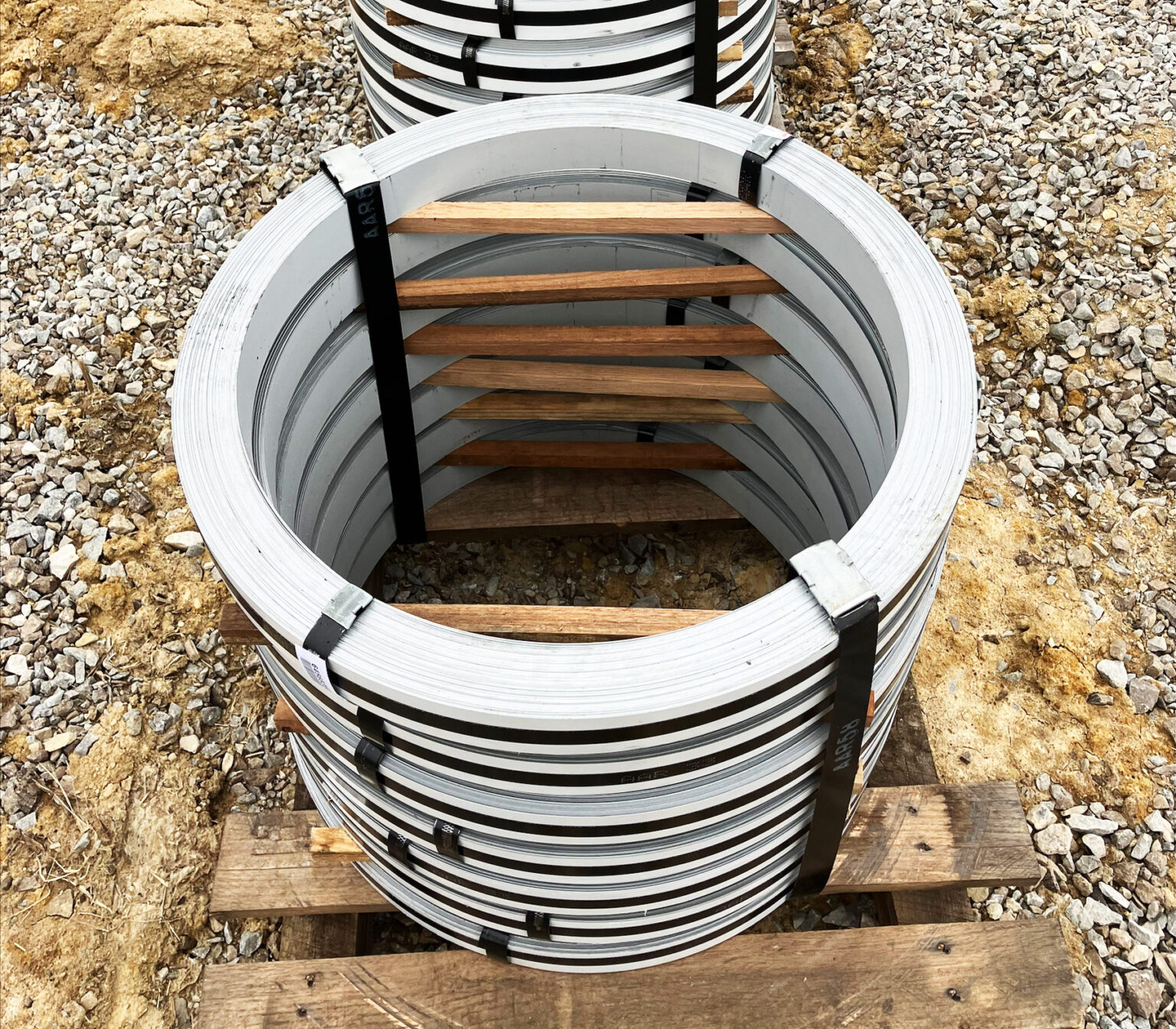 Wide Steel Structural Insulation Support Banding - LTH Steel Structures