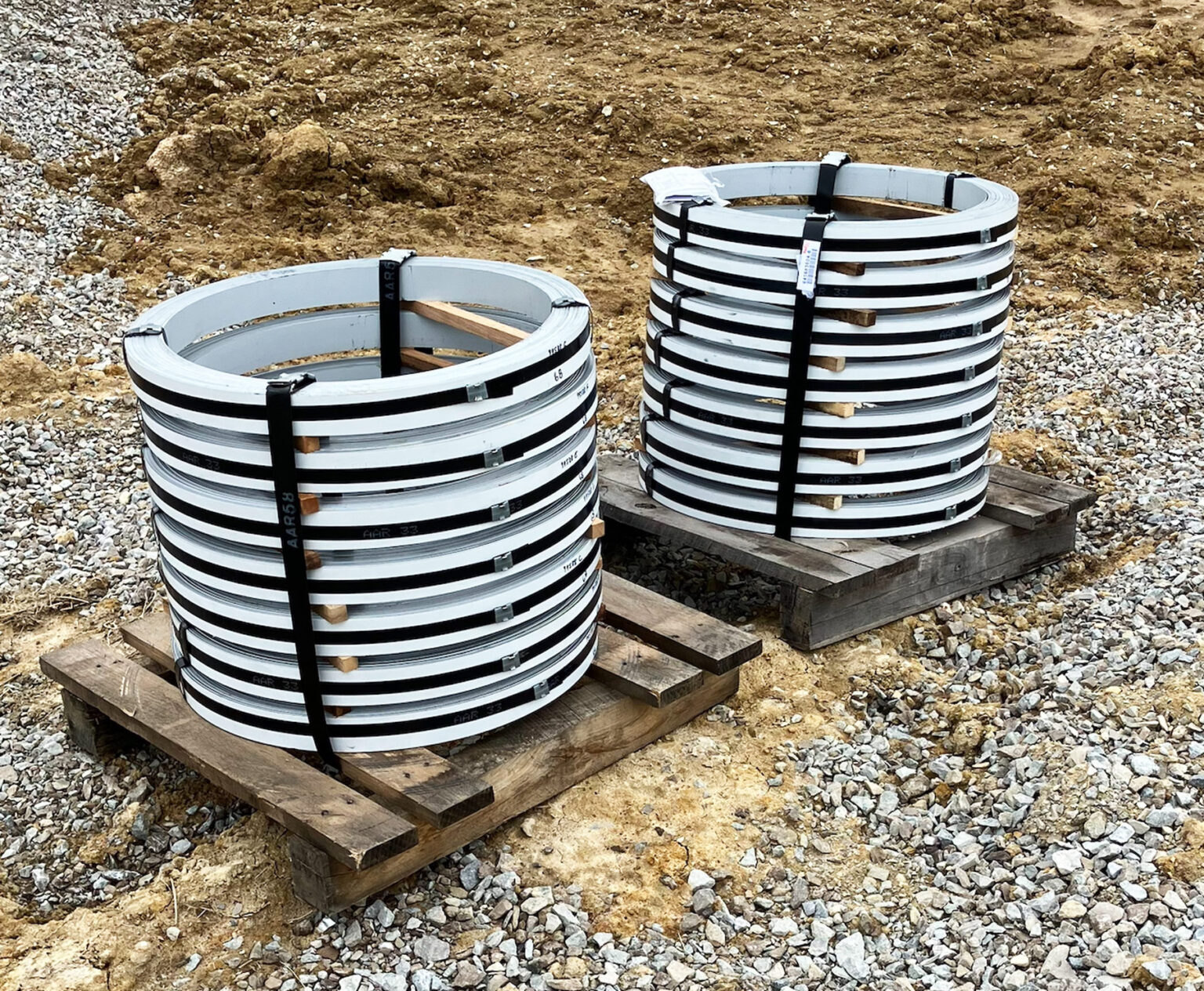 Wide Steel Structural Insulation Support Banding - LTH Steel Structures