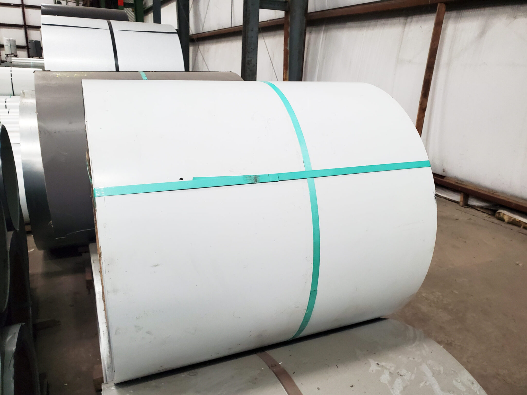 Wide Steel Structural Insulation Support Banding - LTH Steel Structures